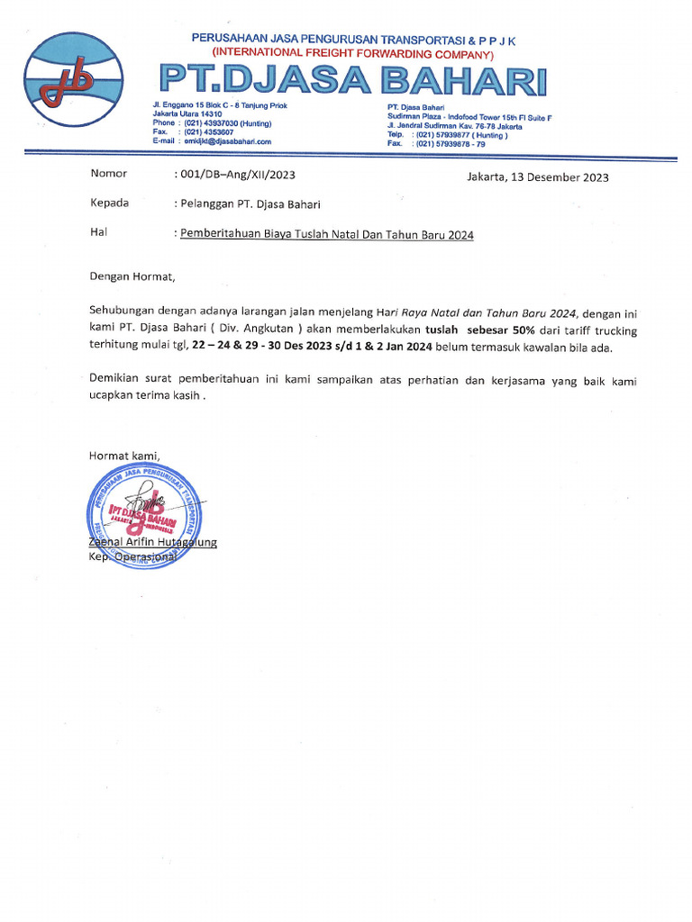 Tuslah Natal Dan Tahun Baru 2023 | PDF