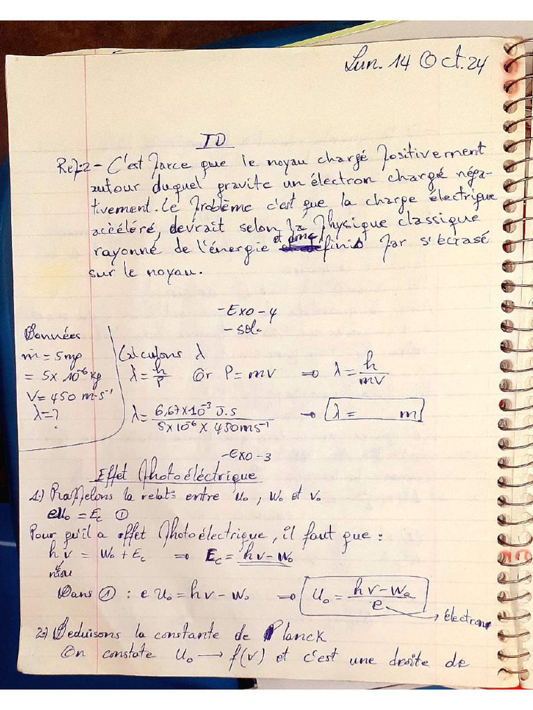 Td.sol.phys.moderne | PDF