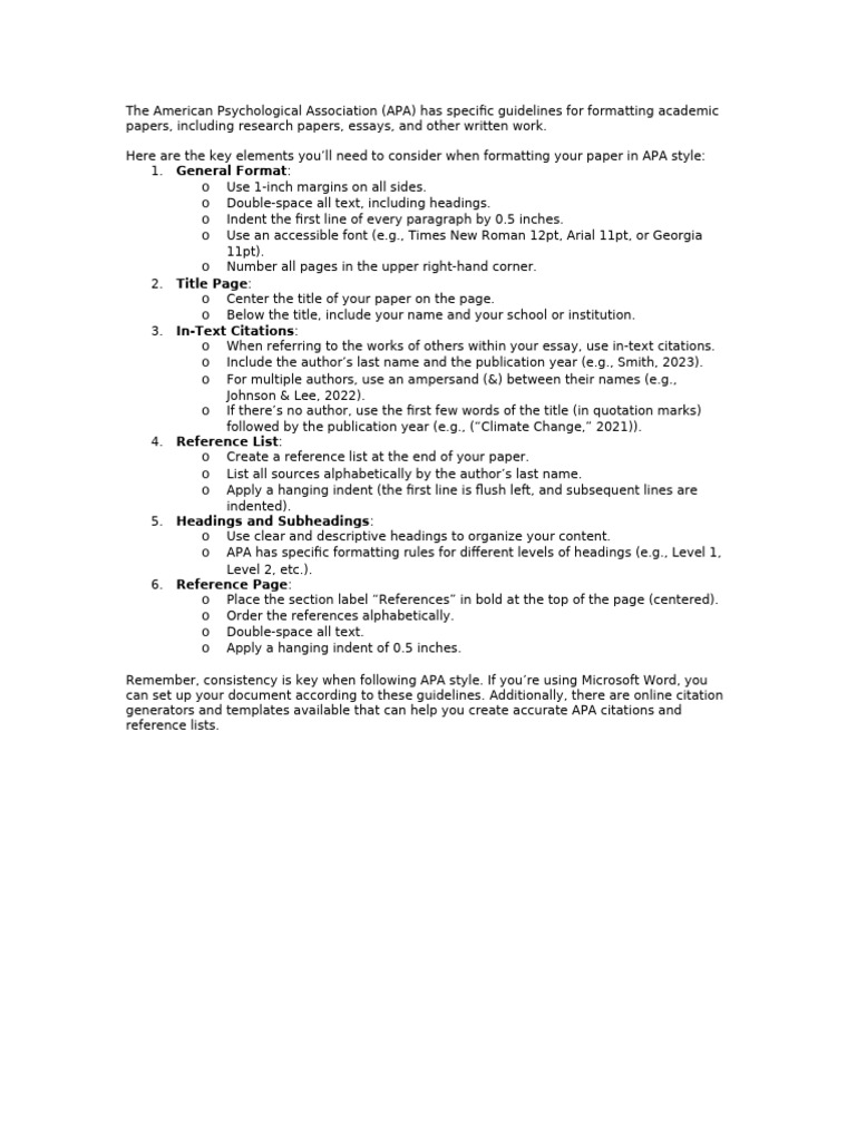 The American Psychological Association | PDF
