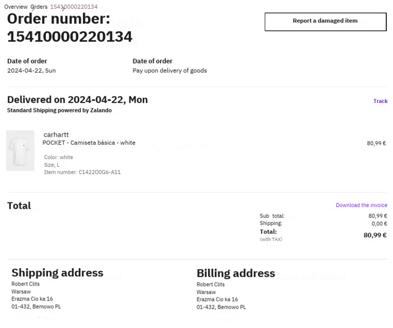 Zalando Web PDF | PDF