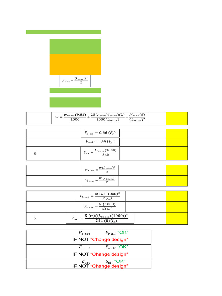 STEEL MANUAL (For Excel) - Huhu FINAL NAGID CORRECTED - ( | PDF