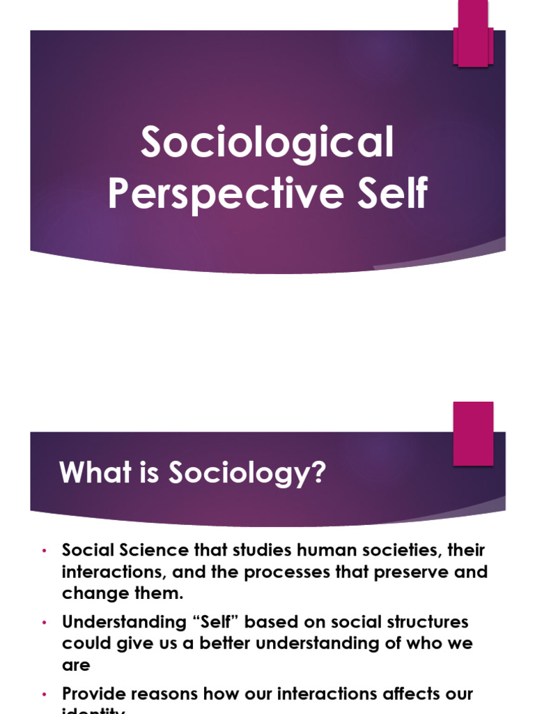 Understanding Self Through Sociology | PDF | Sociology | Social Group