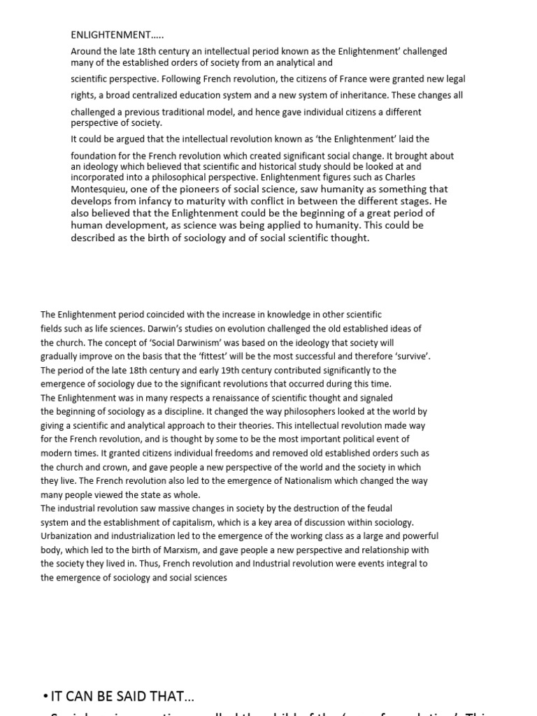enlightenment (1) | PDF | Age Of Enlightenment | John Locke