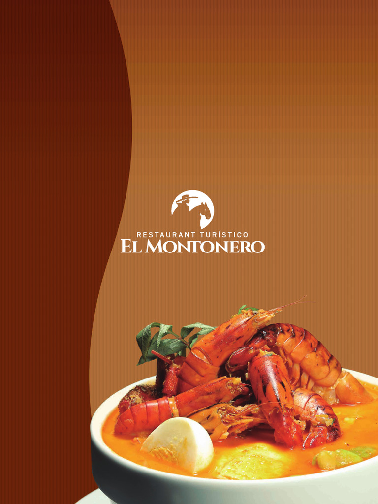 Carta El Montonero 2023 | PDF | Mariscos | Cocina latinoamericana