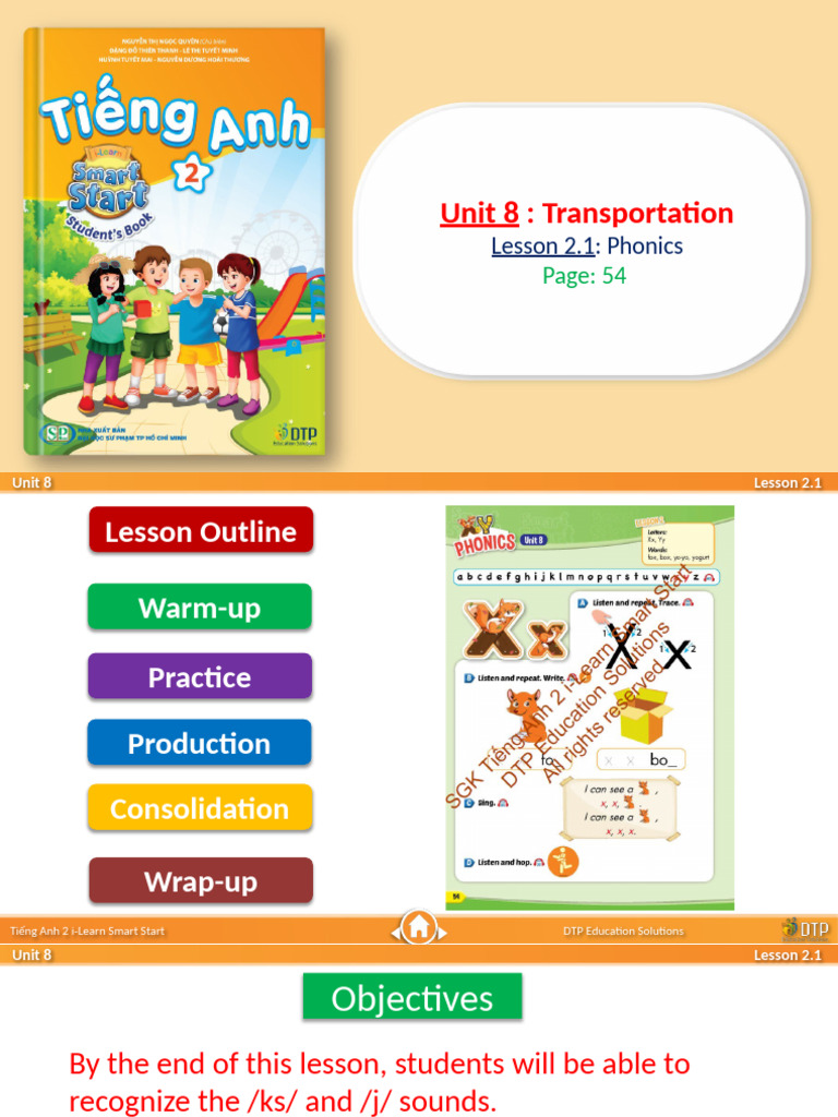 TA 2 ISS-Unit 8-Lesson 2.1 Page 54 | PDF | Cognition | Learning To Read
