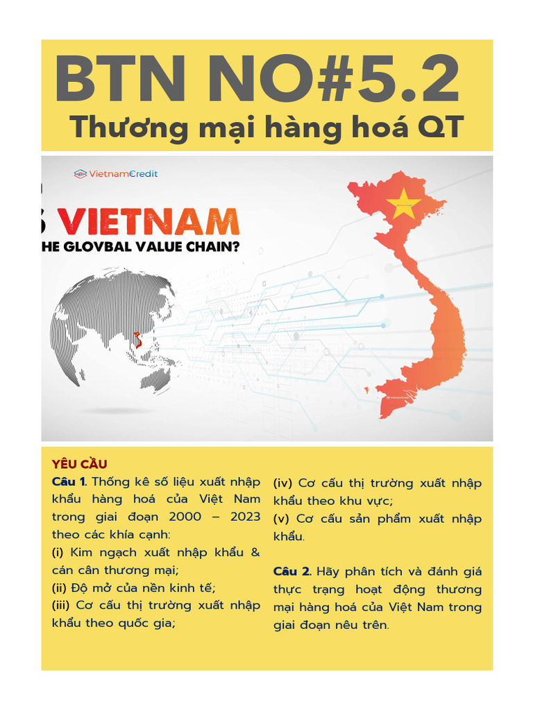 (KTĐN) BTN No#5.2 Thương mại hàng hoá quốc tế | PDF