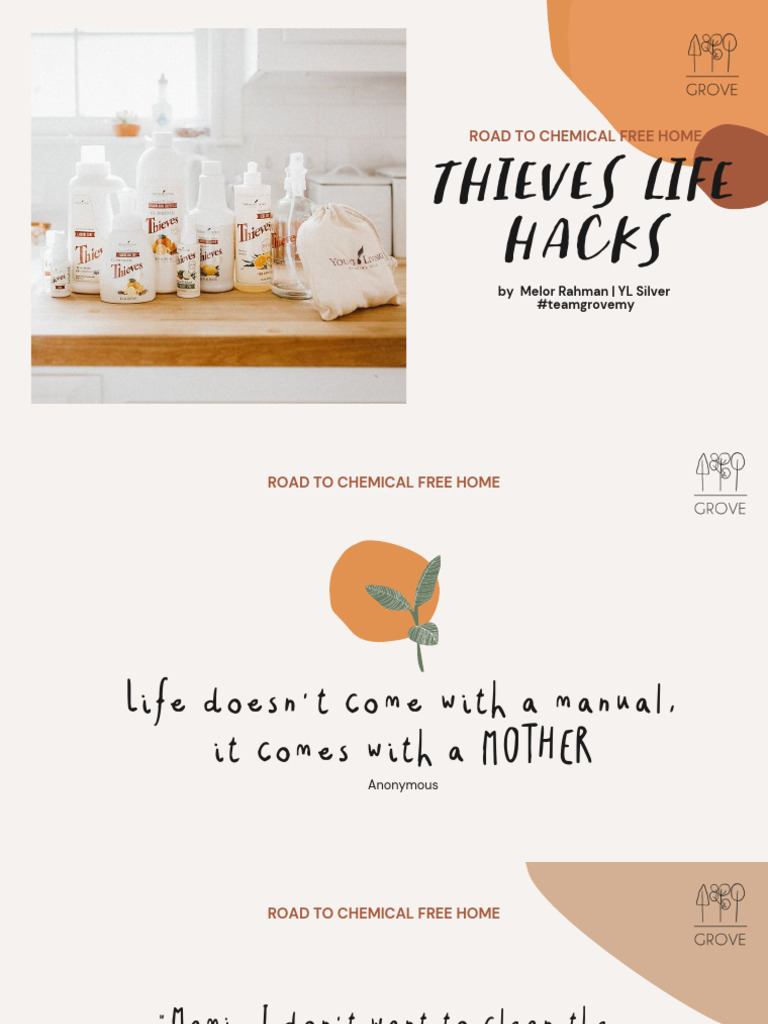 Thieves Life Hacks | PDF | Detergent | Washing Machine