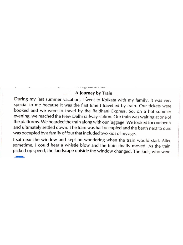 Class 5th Essay | PDF