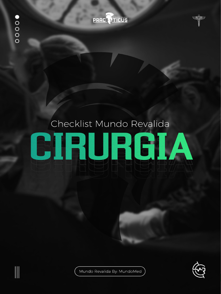 Checklist - Cirurgia - Mundo Revalida - Praticus | PDF | Hemorroida | Dor