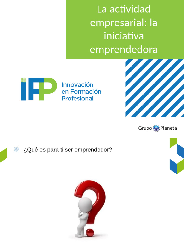Tema 1 - La Actividad Empresarial - La Iniciativa Emprendedora 23-24 | PDF | Iniciativa ...