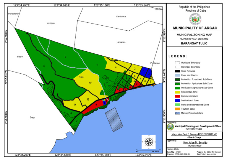 Tulic Zoning Map | PDF | Technology & Engineering