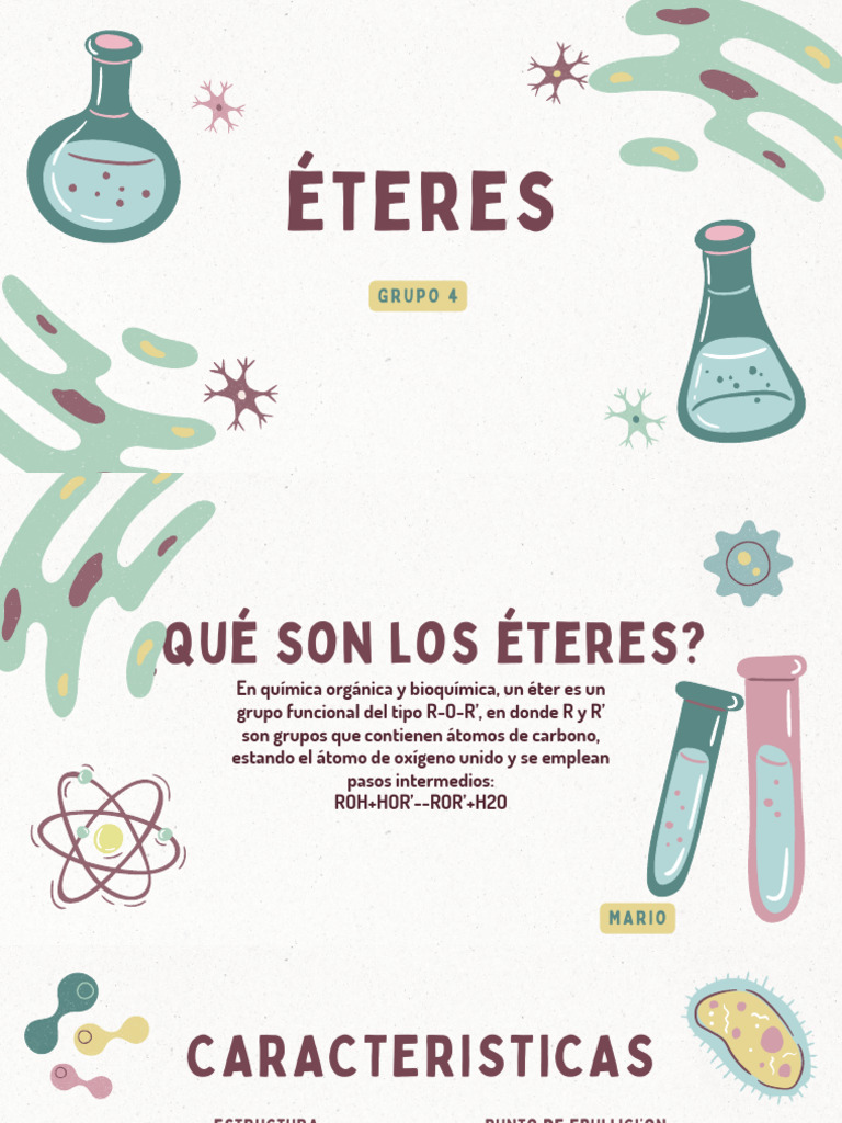 Guía Completa sobre los Éteres | PDF | Éter | Solvente