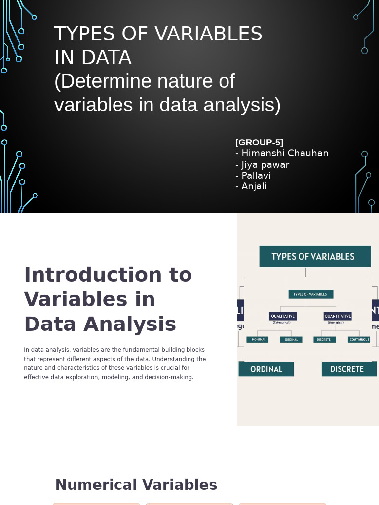 Understanding Variable Types in Data Analysis | PDF | Regression ...