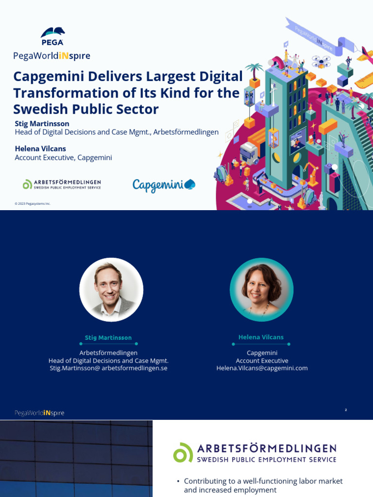 Pegaworld Inspire 2023 Capgemini Delivers Largest Digital ...