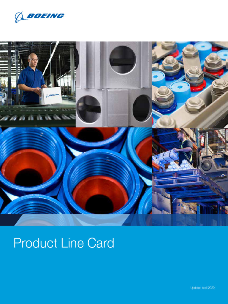 Boeing Formerly Aviall General Product Line Card Spring 2020 | PDF ...