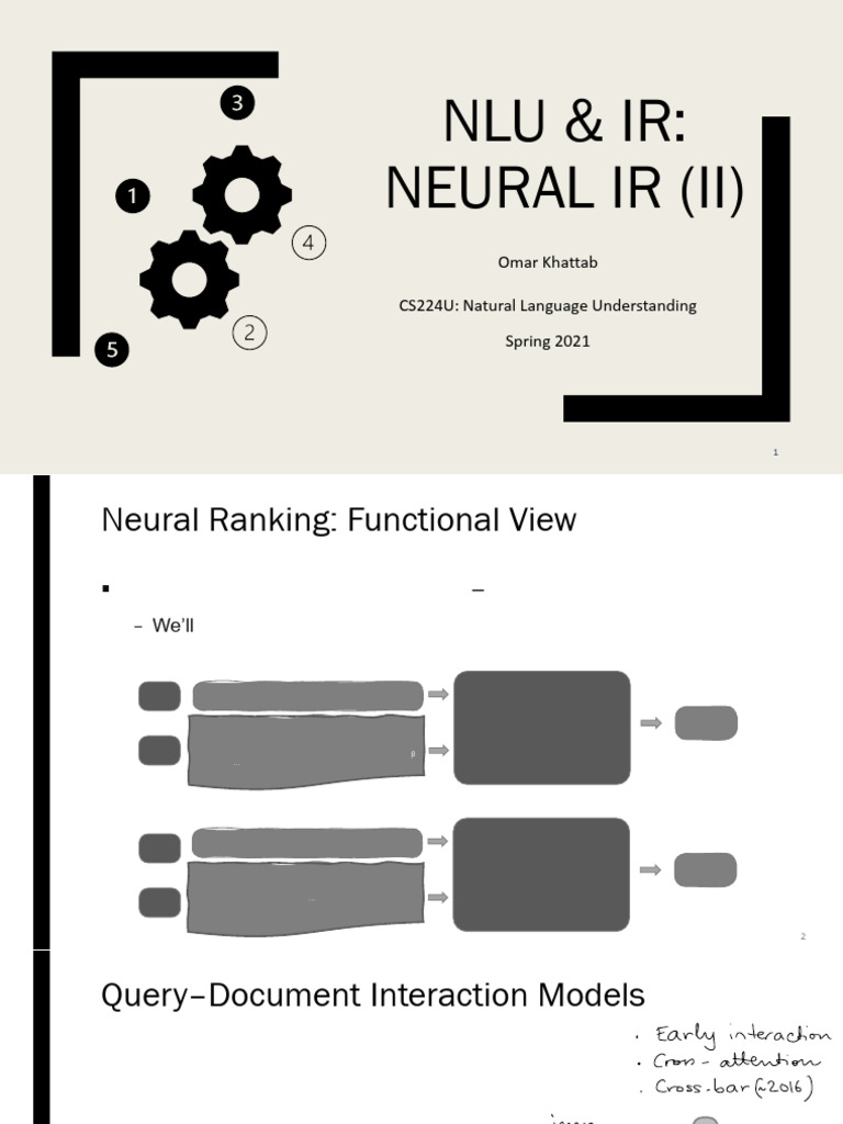 29 - Khattab - CS224U IR Part 4 | PDF | Information Retrieval | Computing