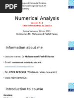 Analytical Vs Numerical | PDF | Numerical Analysis | Mathematical Model