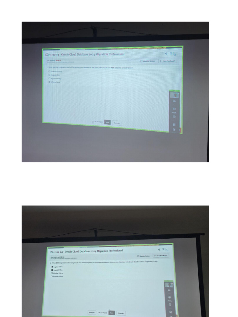 Respuestas Del Examen Oracle | PDF