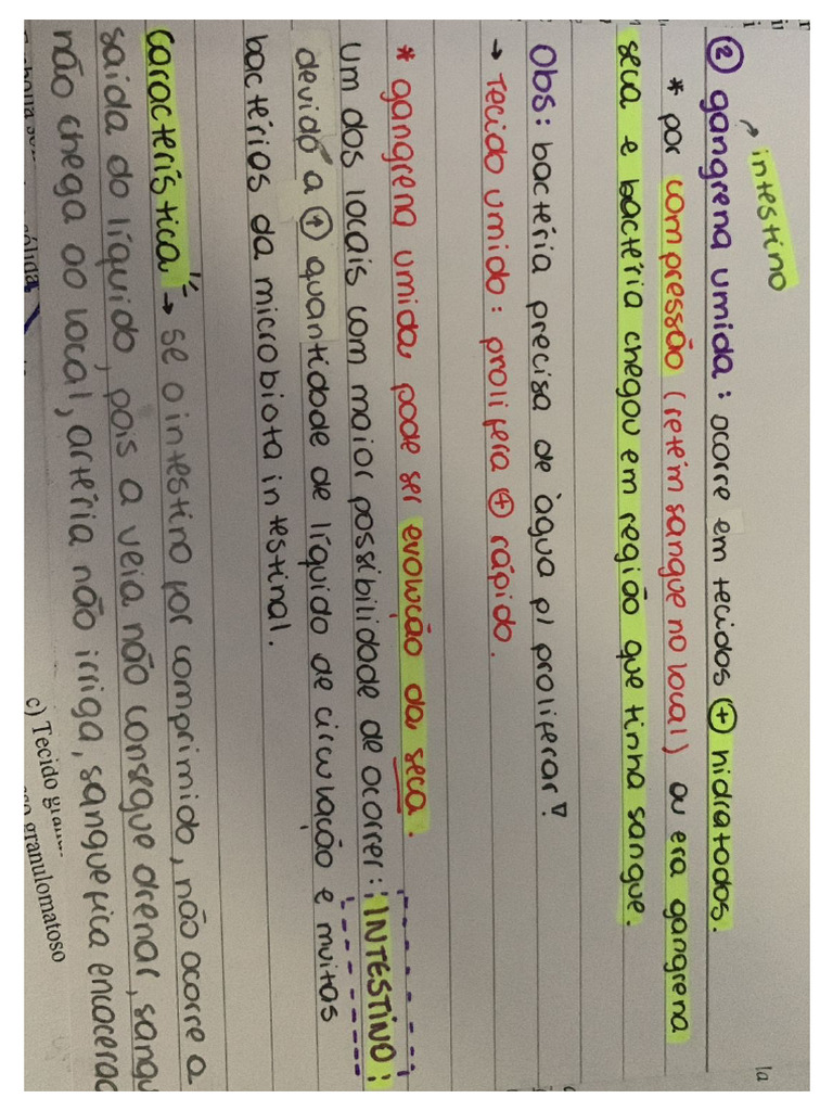 Gangrena Úmida | PDF