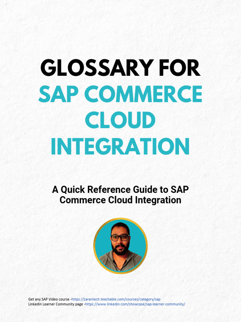 Glossary For Sap Commerce Cloud Integration | PDF | Cloud Computing ...