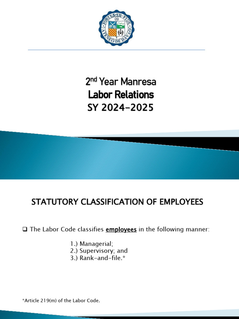 Labor Relations Lecture July26 | PDF | Cost Of Living | Employment