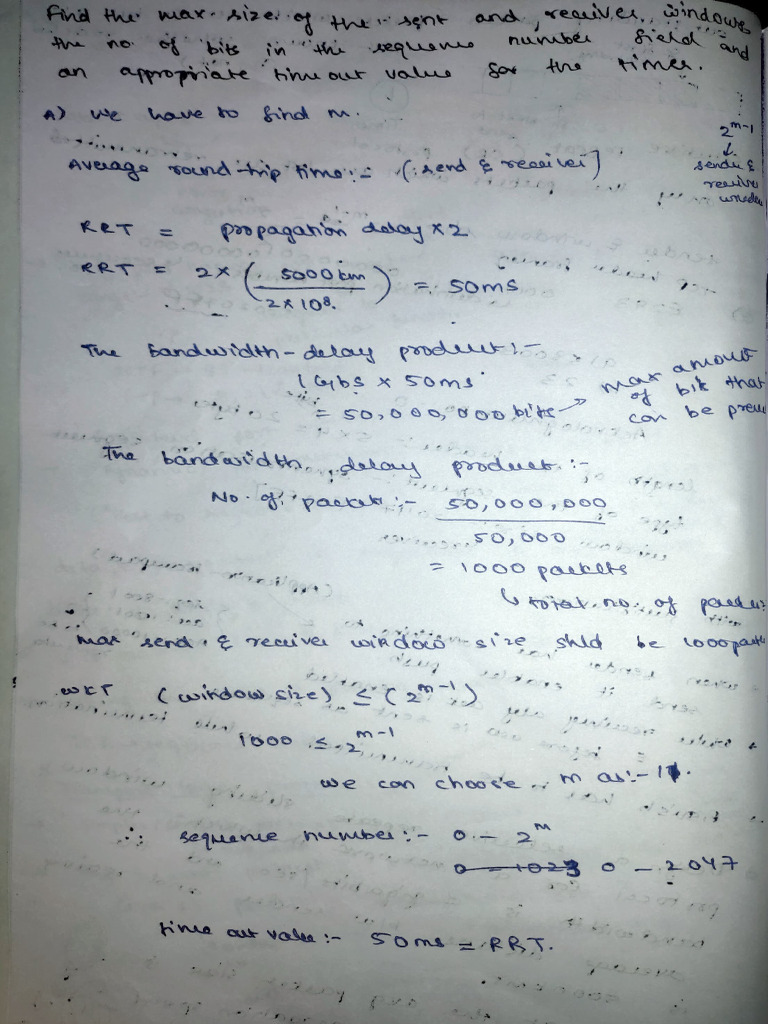 TCP - Problems - Cie 3 | PDF