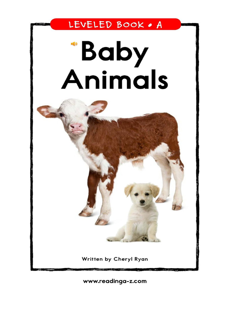 09.baby Animals | PDF