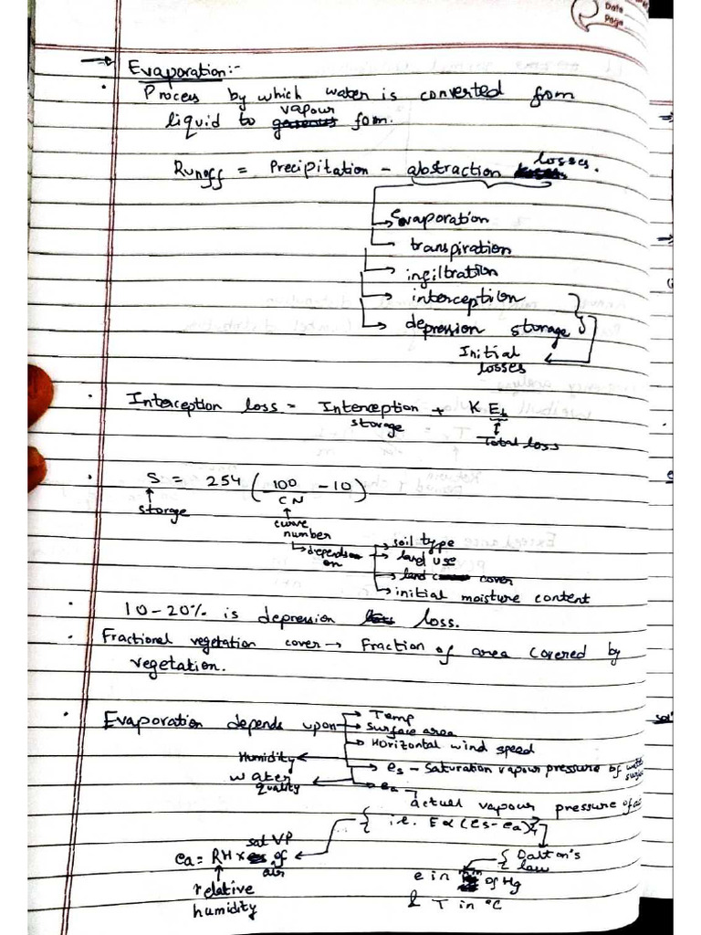 Hydrology Tut 2 Syllabus | PDF