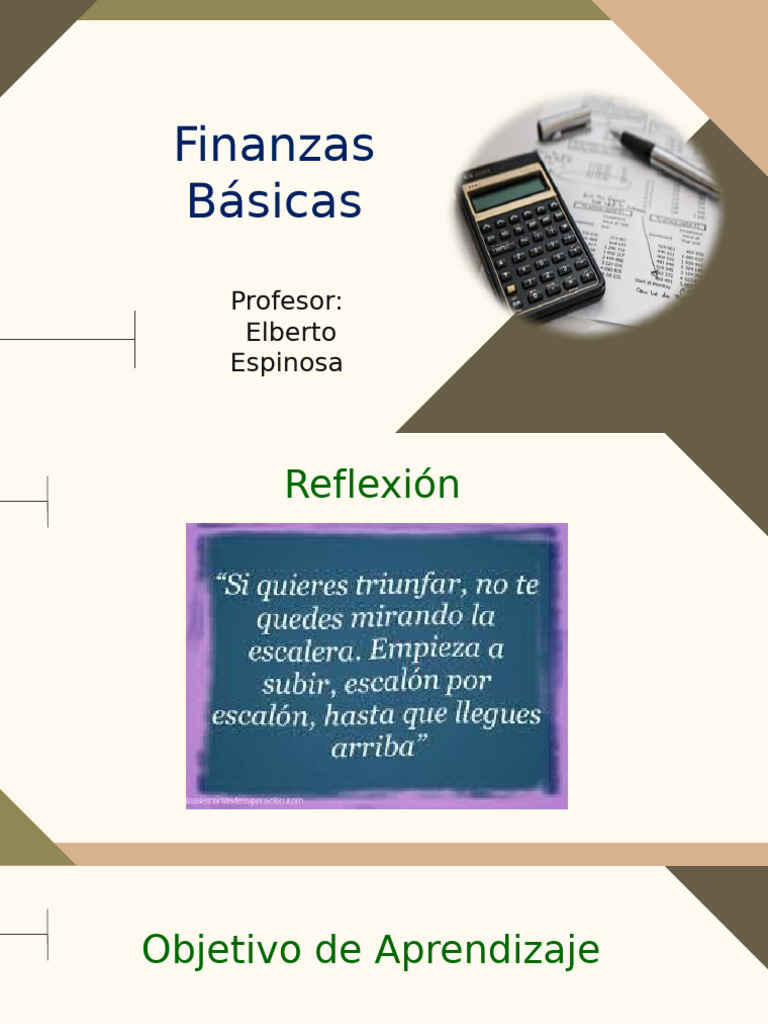 Finanzas Básicas | PDF | Presupuesto | Economias