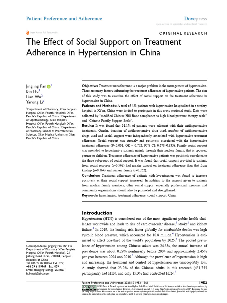 Ppa 15 1953 | PDF | Hypertension | Clinical Medicine