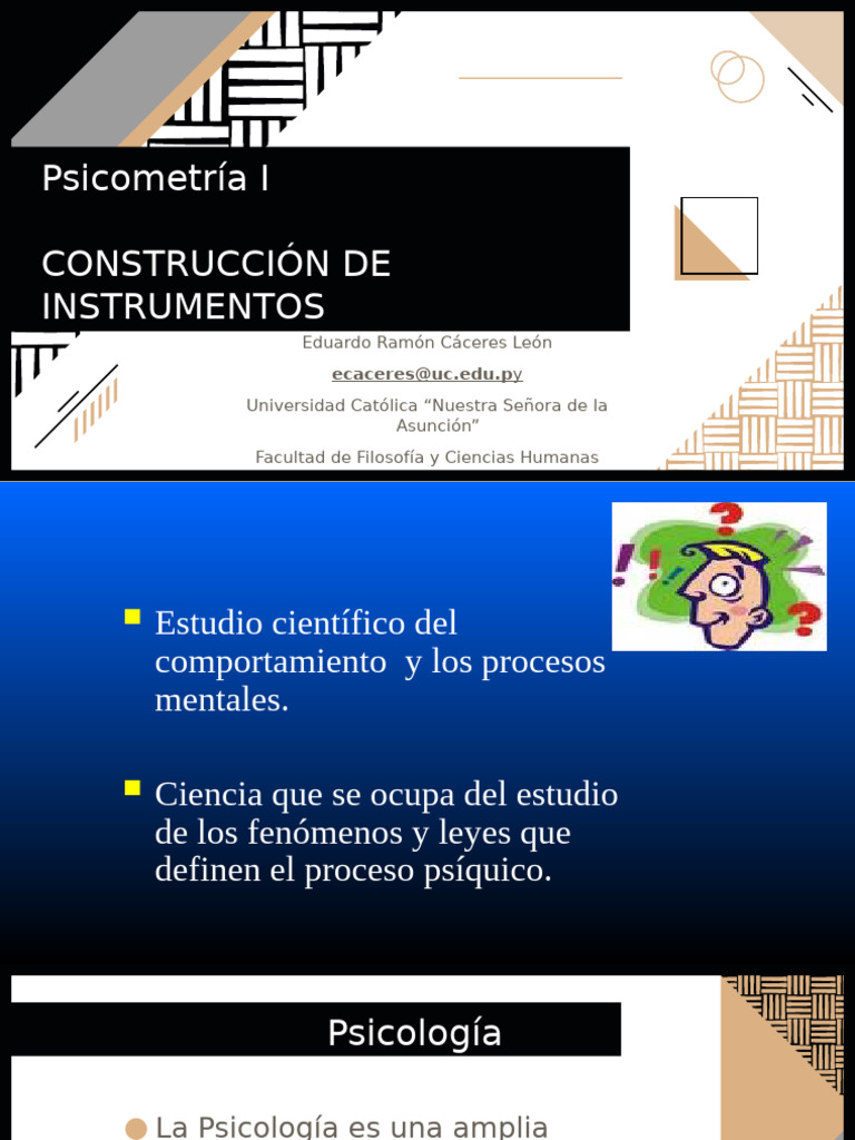 Fundamentos de la Psicometría y Tests | PDF | Validez (Estadísticas ...