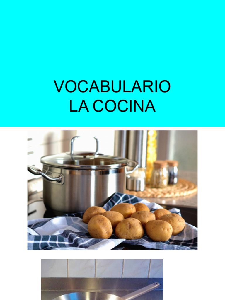 Vocabulario La Cocina | PDF