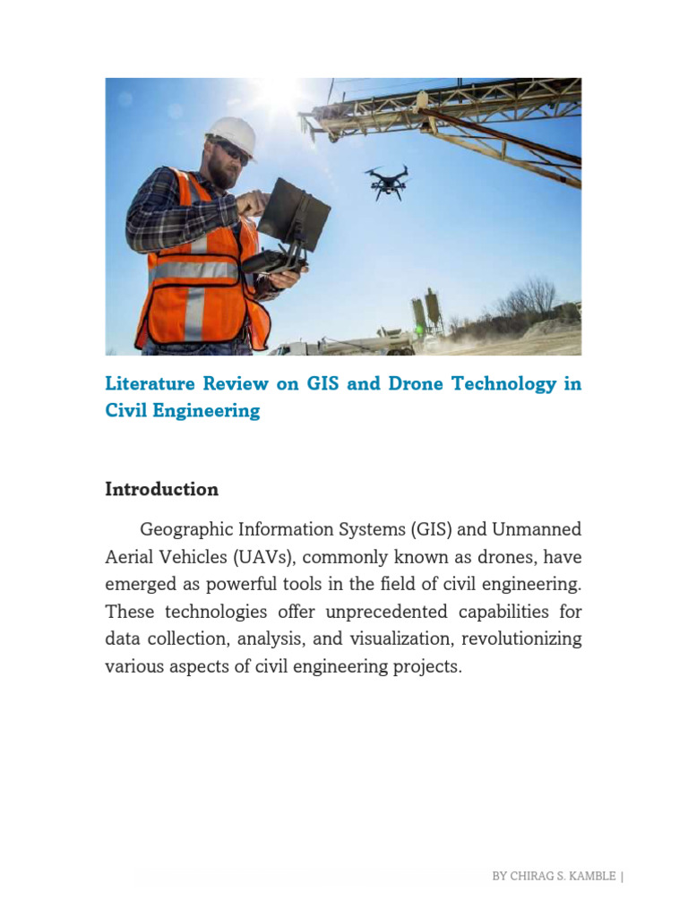 GIS and Drone Technology | PDF | Geographic Information System | Unmanned Aerial Vehicle