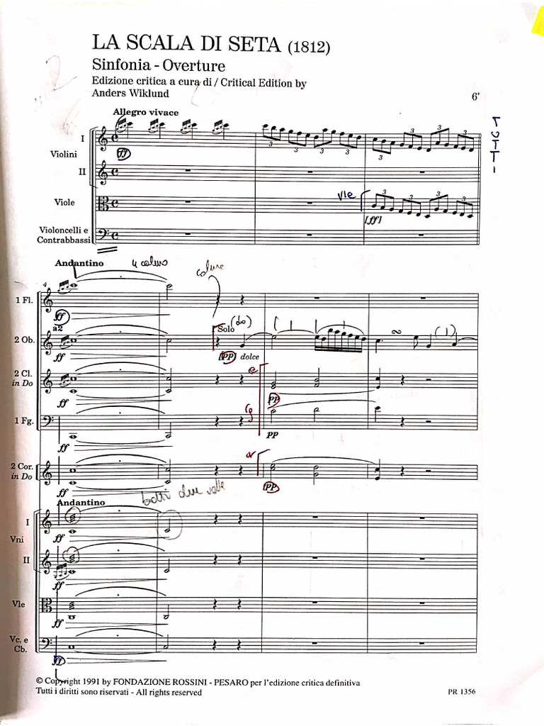 La Scala Di Seta - Sinfonia | PDF