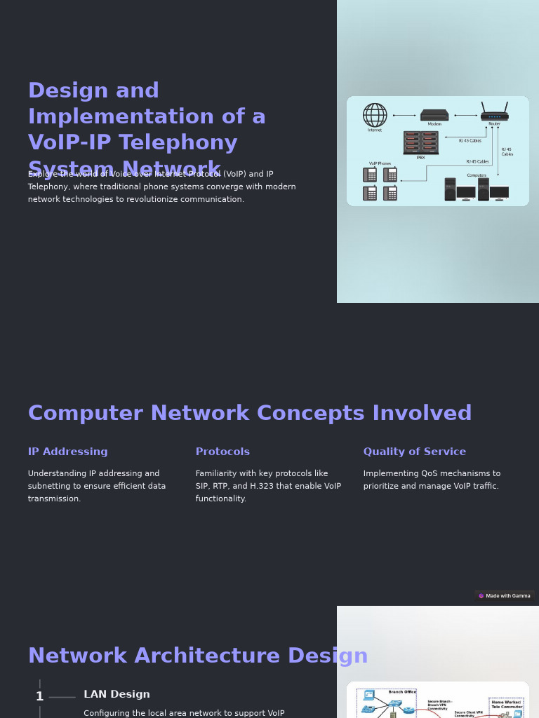 Introduction To VoIP and IP Telephony11 | PDF | Voice Over Ip ...