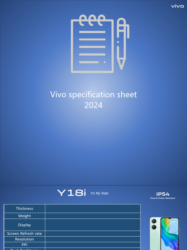 Specification Sheet Sep24 MOP | PDF | Image Stabilization | Random Access Memory