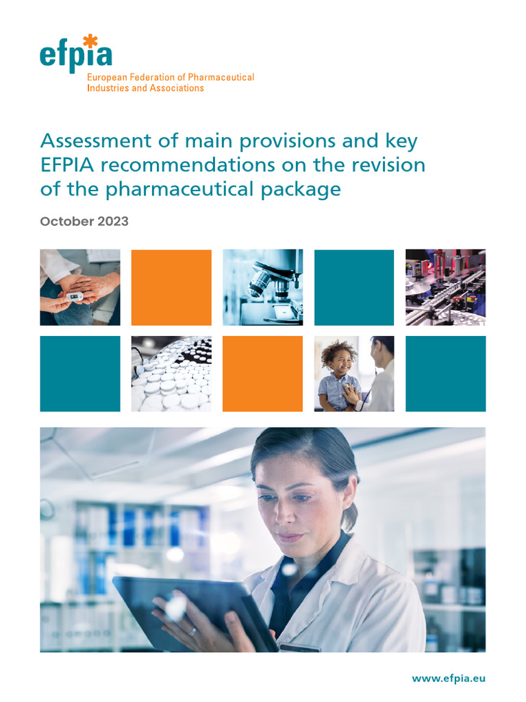 Efpia Recommendations On The Revision of The Pharmaceutical Package ...