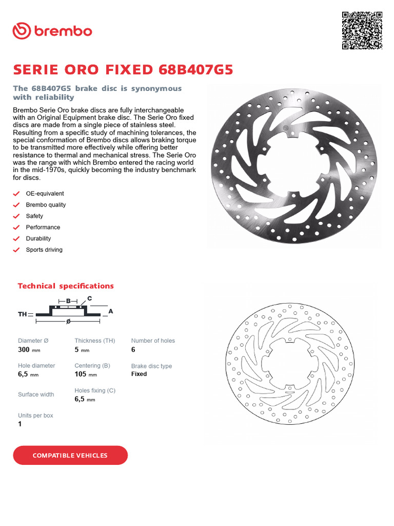 Brembo 68B407G5 | PDF
