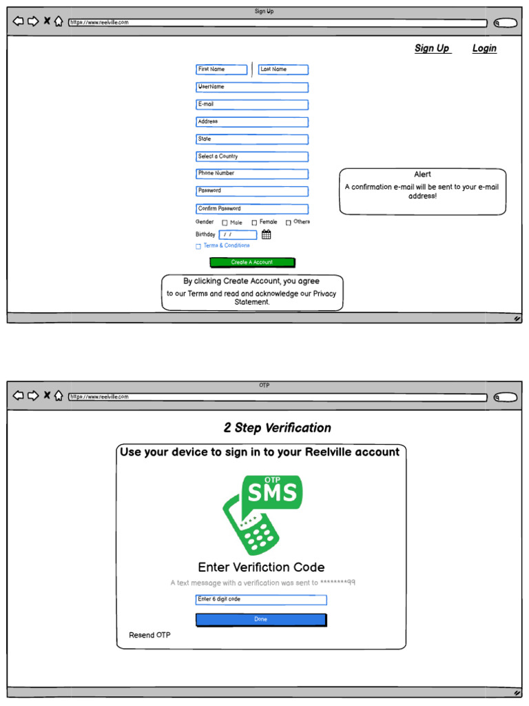 431411842-Wireframes Beta v1 | PDF | Login | Password