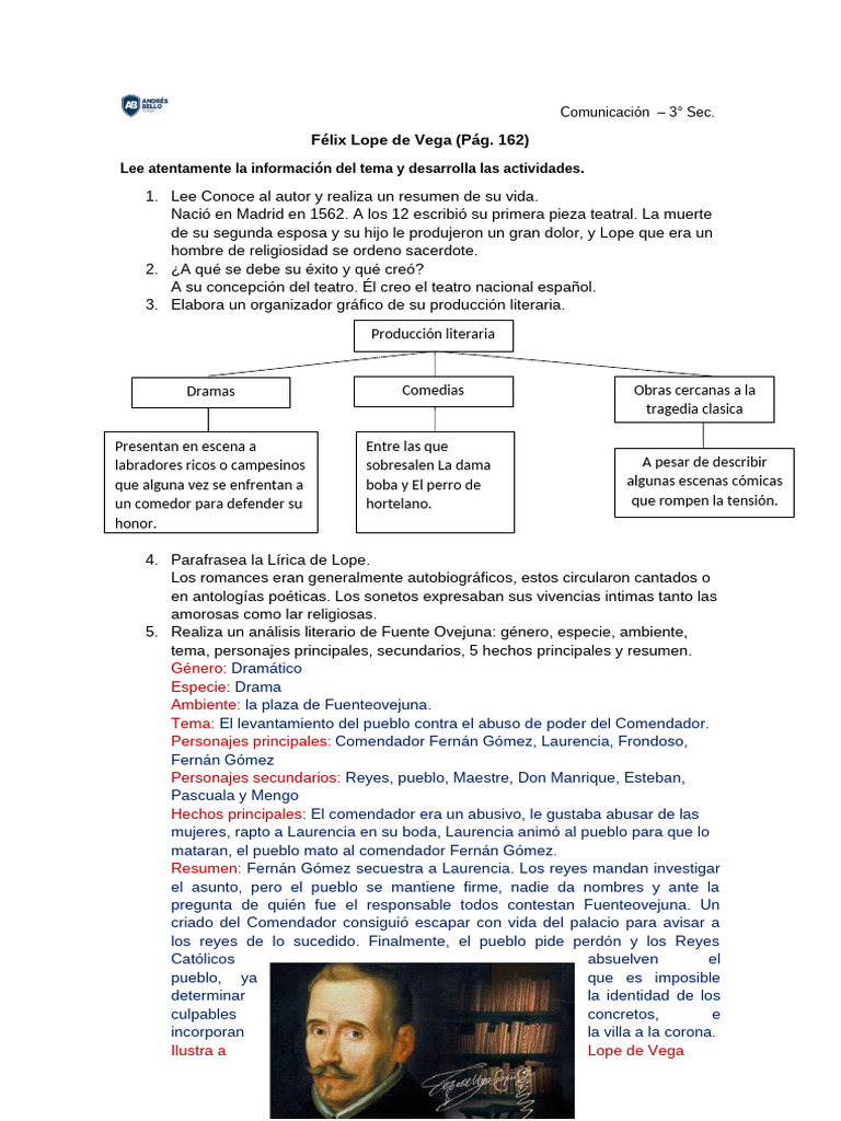 Felix Lopez de Vega | PDF | Clásicos