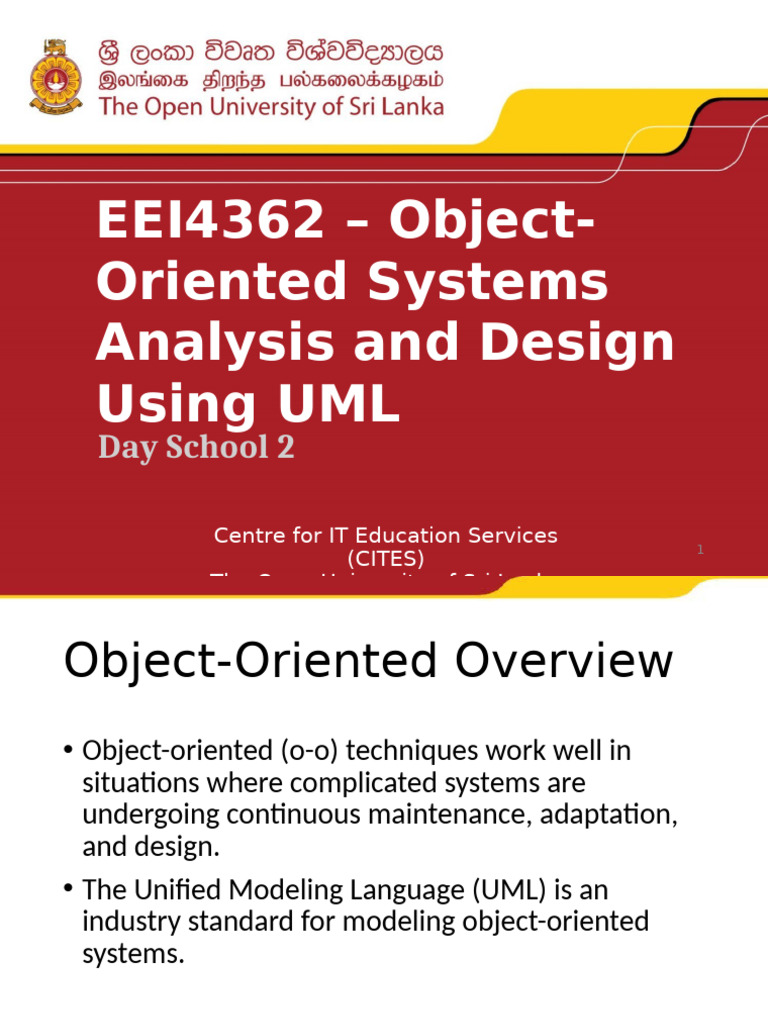 Day School 2 Presentation-01!07!2023 | PDF | Class (Computer Programming) | Use Case