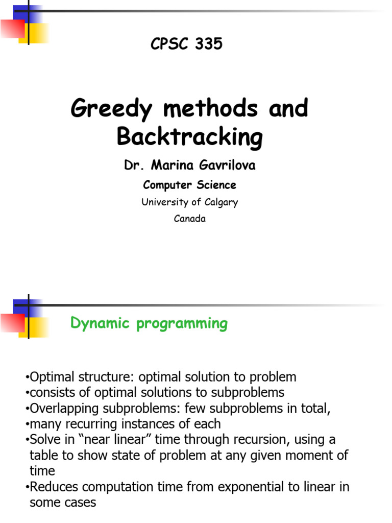 Greddy backtracking | PDF | Theoretical Computer Science | Graph Theory Greddy backtracking | PDF | Theoretical Computer Science | Graph Theory
