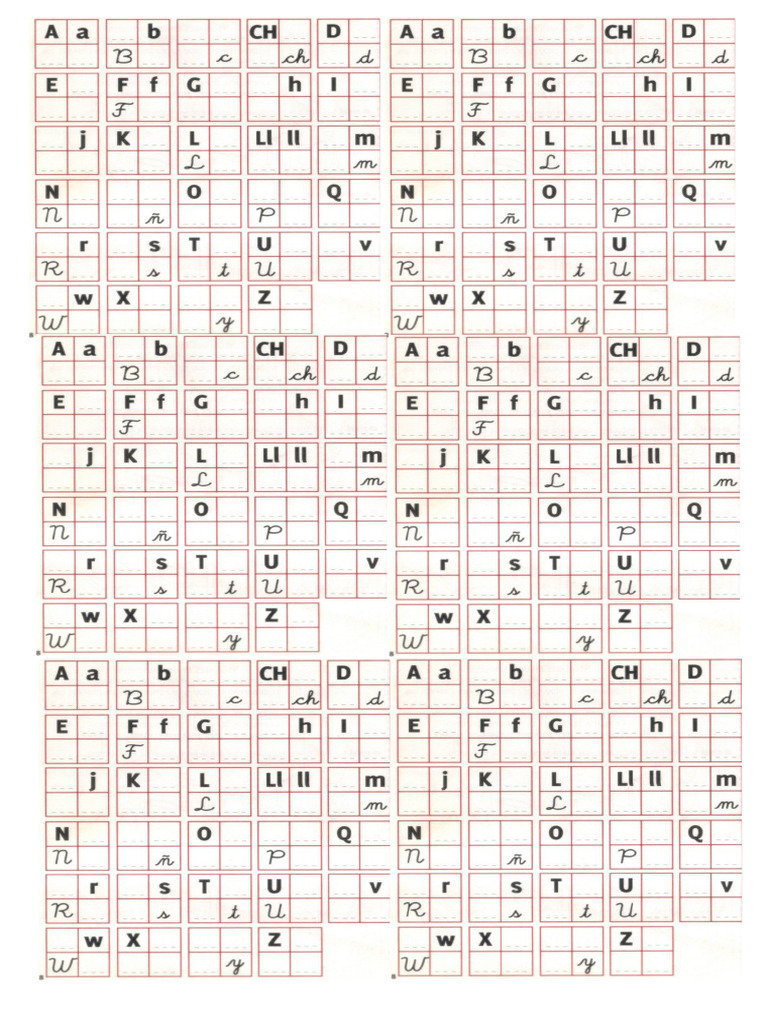 Abecedario para Completar | PDF