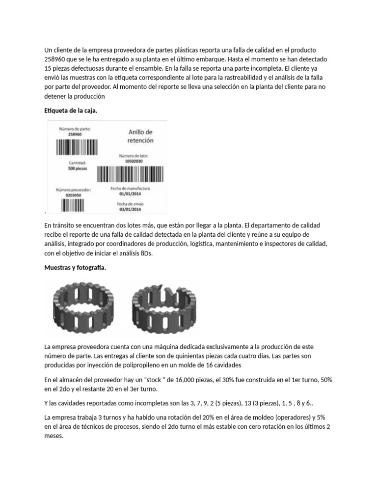 Pieza Pástica | PDF