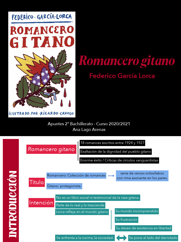 Pres. AP. Romancero Gitano Comprimido | PDF | Federico García Lorca