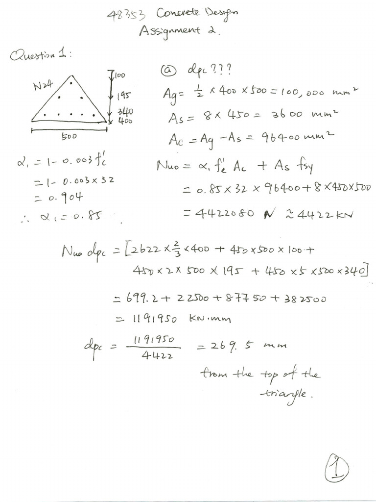 Column Problems Solution Q1&Q2 | PDF