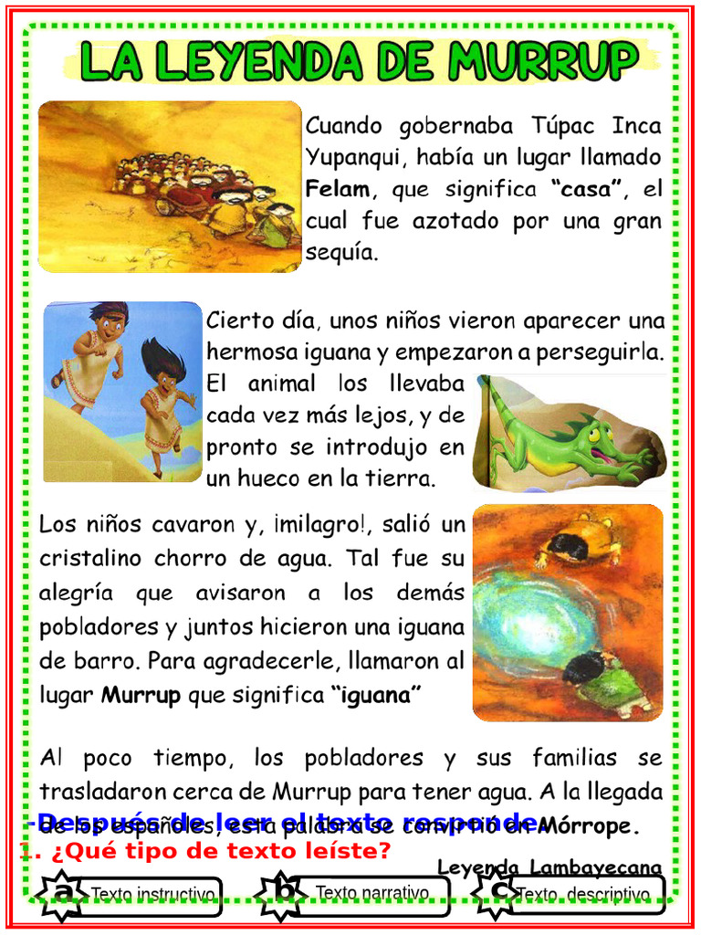 Ficha 04-11 La Leyenda Del Murrup | PDF