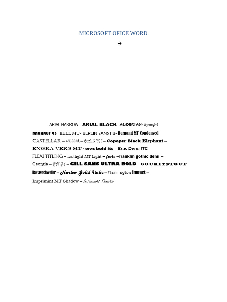 Microsoft Ofice Word | PDF | Informática