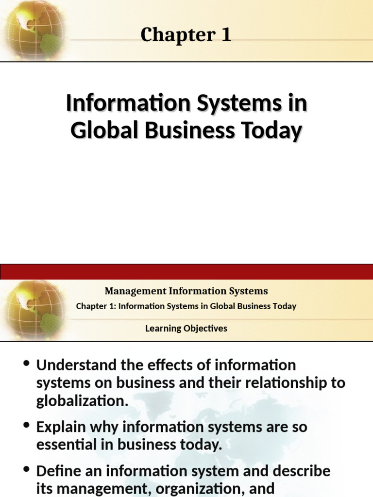 BUS431 ch01 | PDF | Information System | System