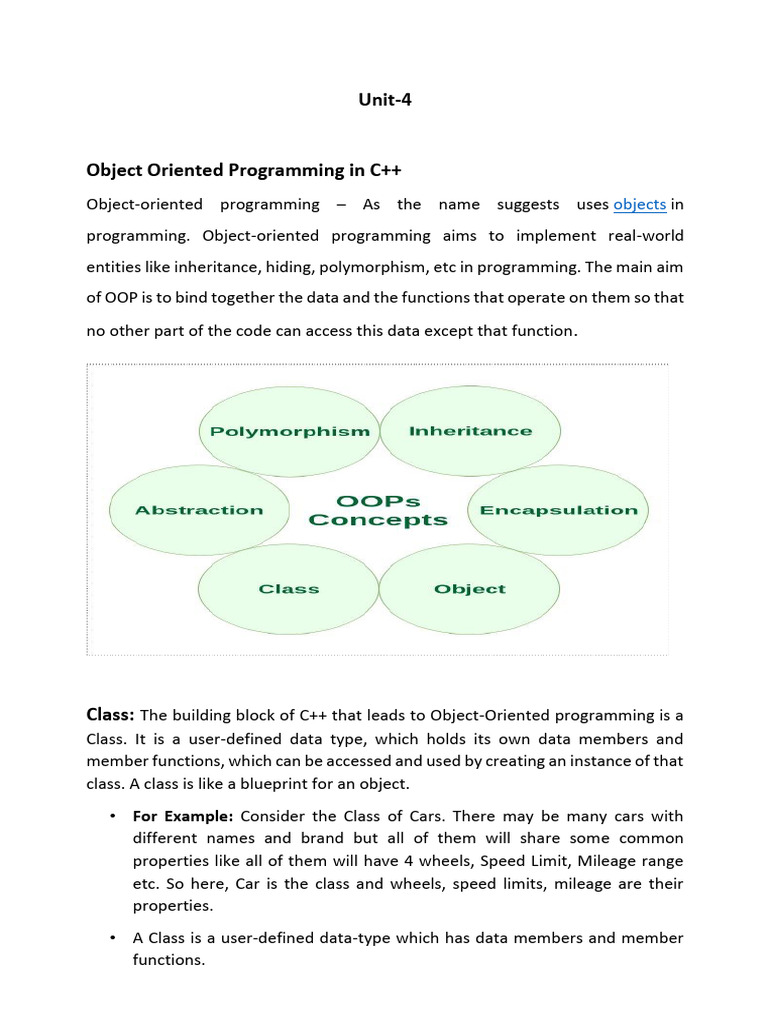 PPL Unit4 | PDF | Pointer (Computer Programming) | Object Oriented ... PPL Unit4 | PDF | Pointer (Computer Programming) | Object Oriented ...